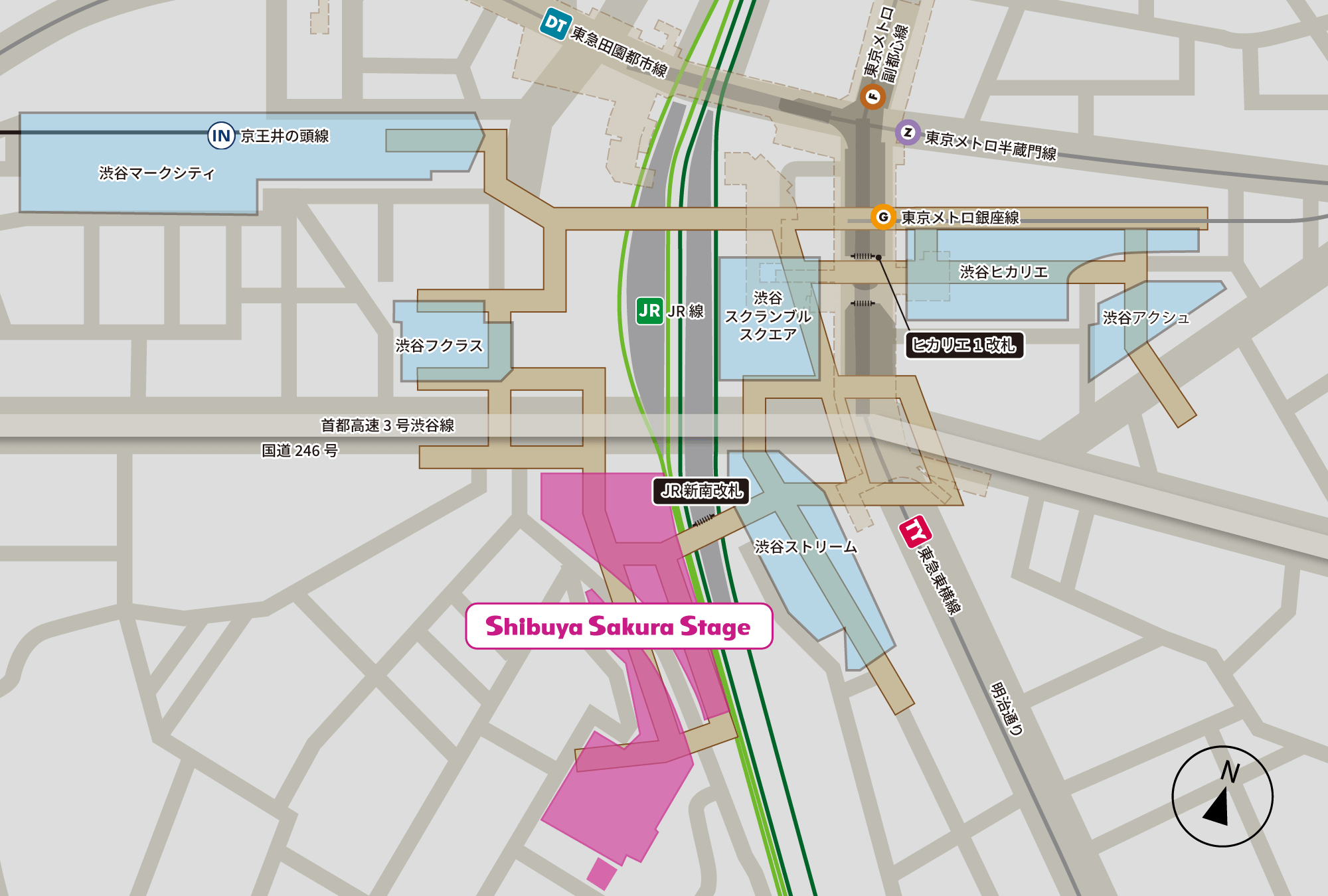 ACCESS | Shibuya Sakura Stage